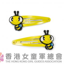 Happy Bee Hair Clips